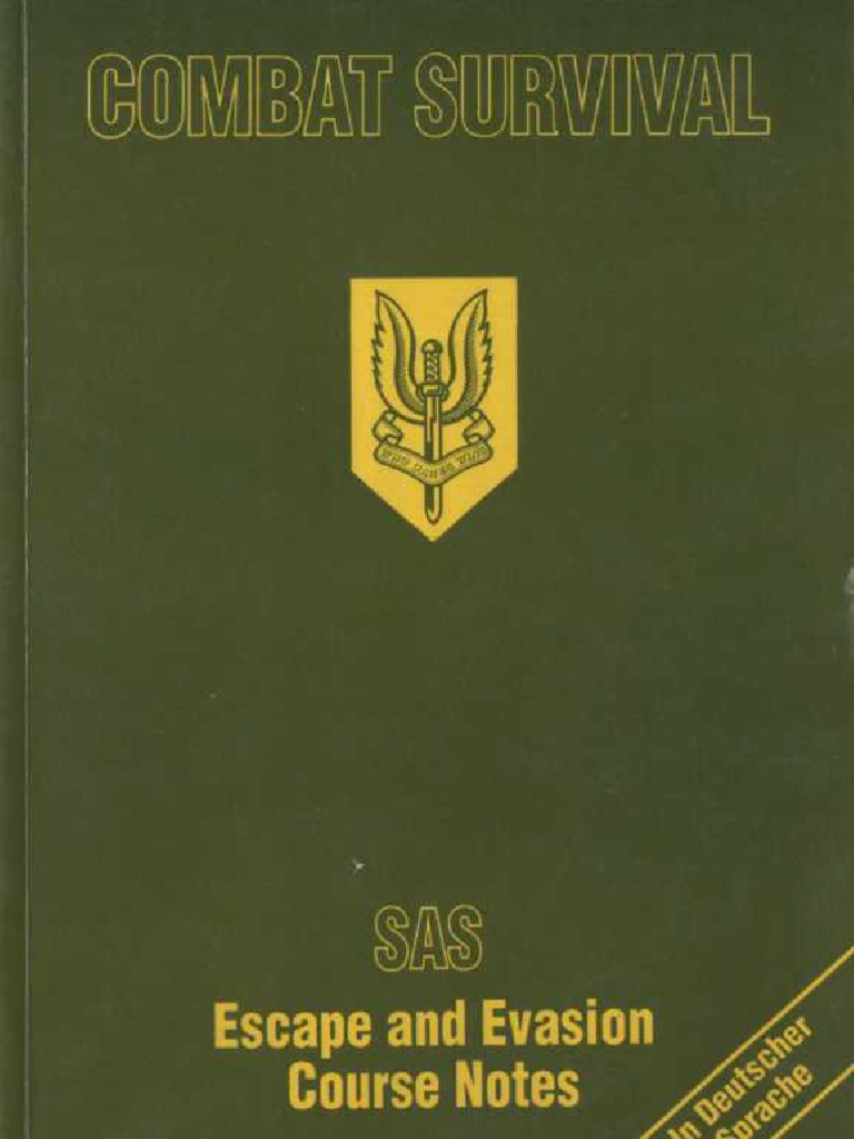 Combat Survival SAS Escape and Evasion Course Notes | PDF