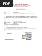 Surat Pemberitahuan Go Live SCM Online (EPN Domain Elnusa) | PDF | Bisnis