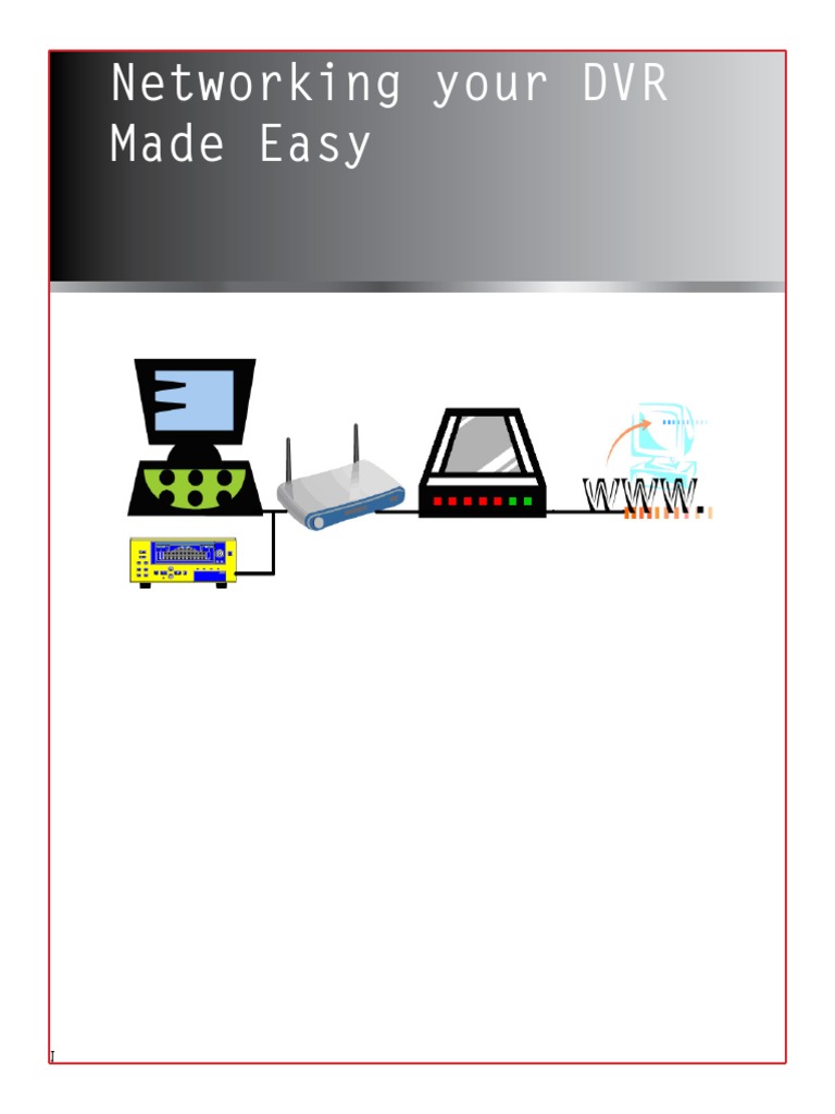 DVR Networking 8 | PDF | Ip Address | Network Interface Controller