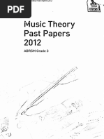 Theory ABRSM Grade 1 | PDF