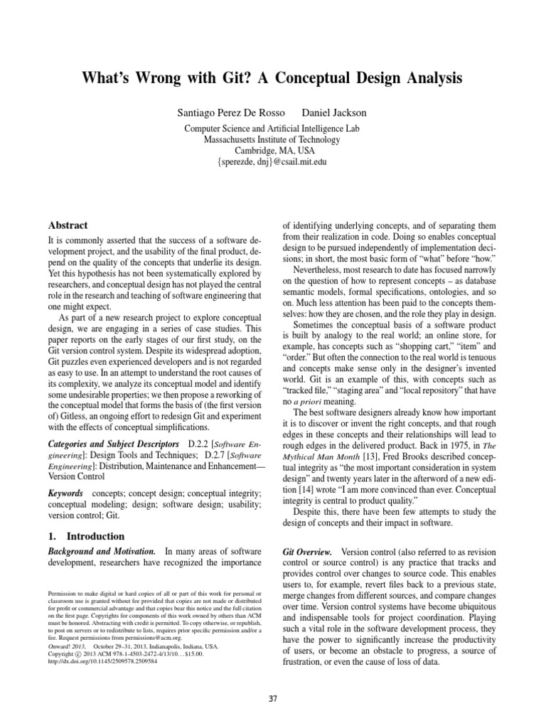 What's Wrong With Git12 PDF | PDF