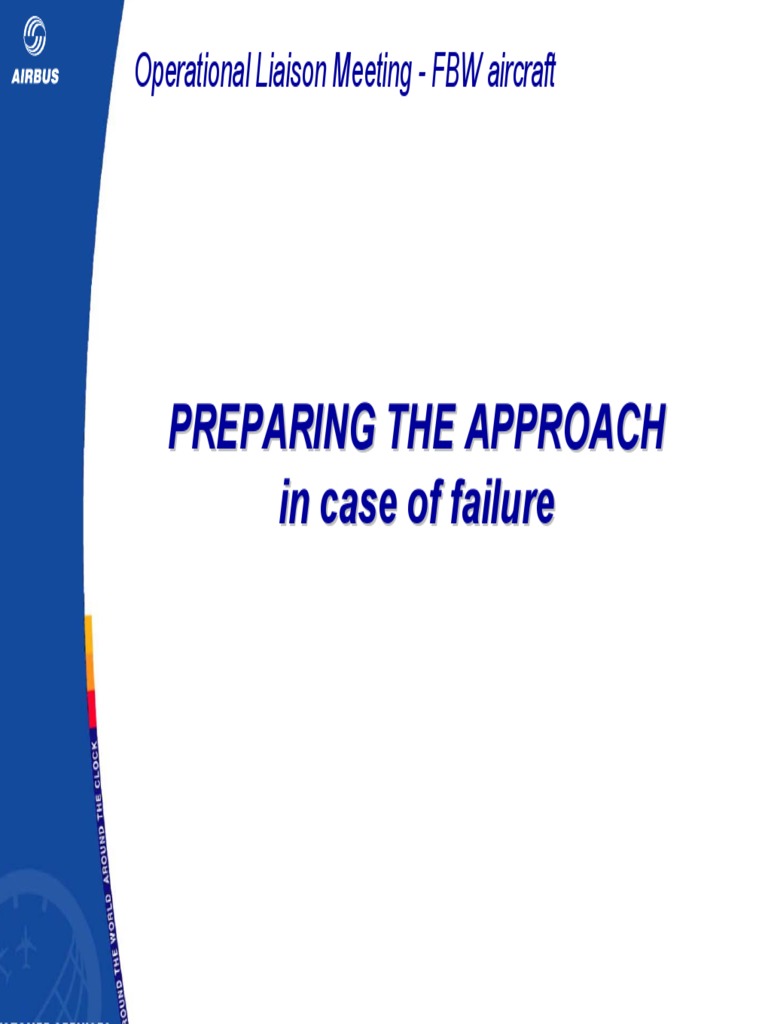 Preparing The Approach in Case of Engine Failure | PDF | Flap ...