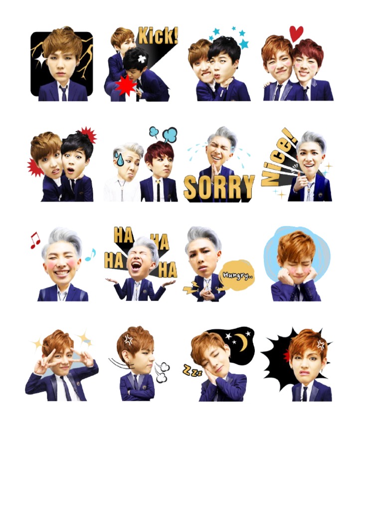 Bts Stickers | PDF