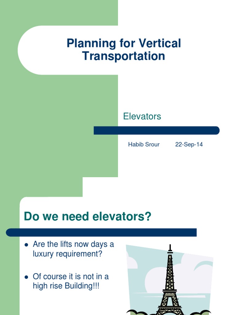 Elevator Traffic Analysis | PDF | Elevator | Transport