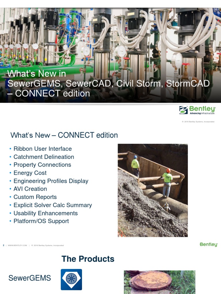 Whats New Bentley Connect Edition | PDF | Drainage Basin | Auto Cad