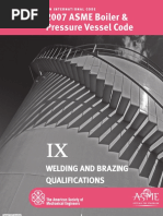 Asme BPVC Section Ix - 2025 Update | PDF | Civil Engineering | Materials