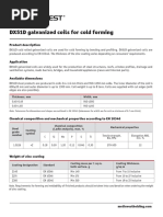Galvanized Steel Grades and Properties | PDF | Galvanization | Manganese