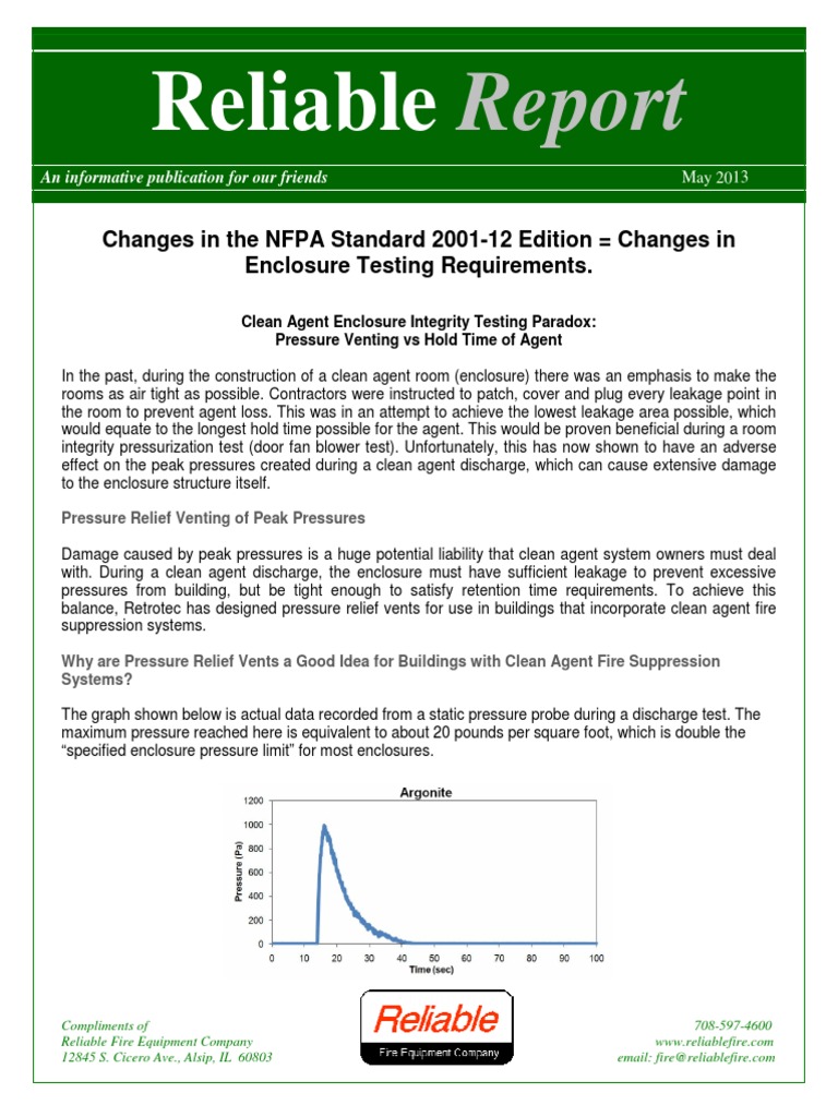 Fire Suppression Venting Guide | PDF