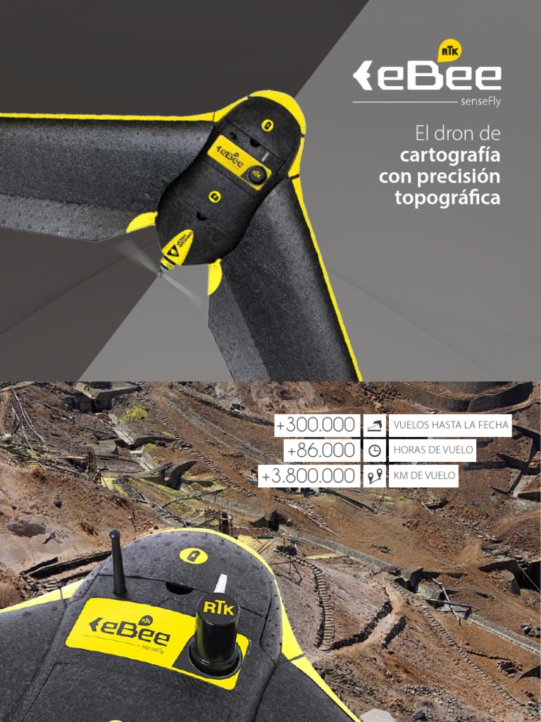 Ebee RTK Es PDF | PDF | Lidar | Vehículo aéreo no tripulado