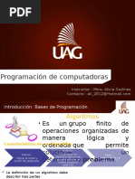 Guia No 1 DFD - 2025 | PDF | Algoritmos | Programa de computadora