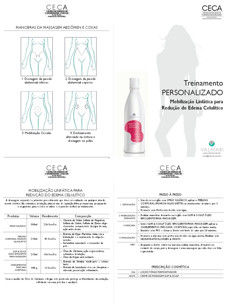 Protocolo Celulite | PDF | Materiais | Substancias Químicas