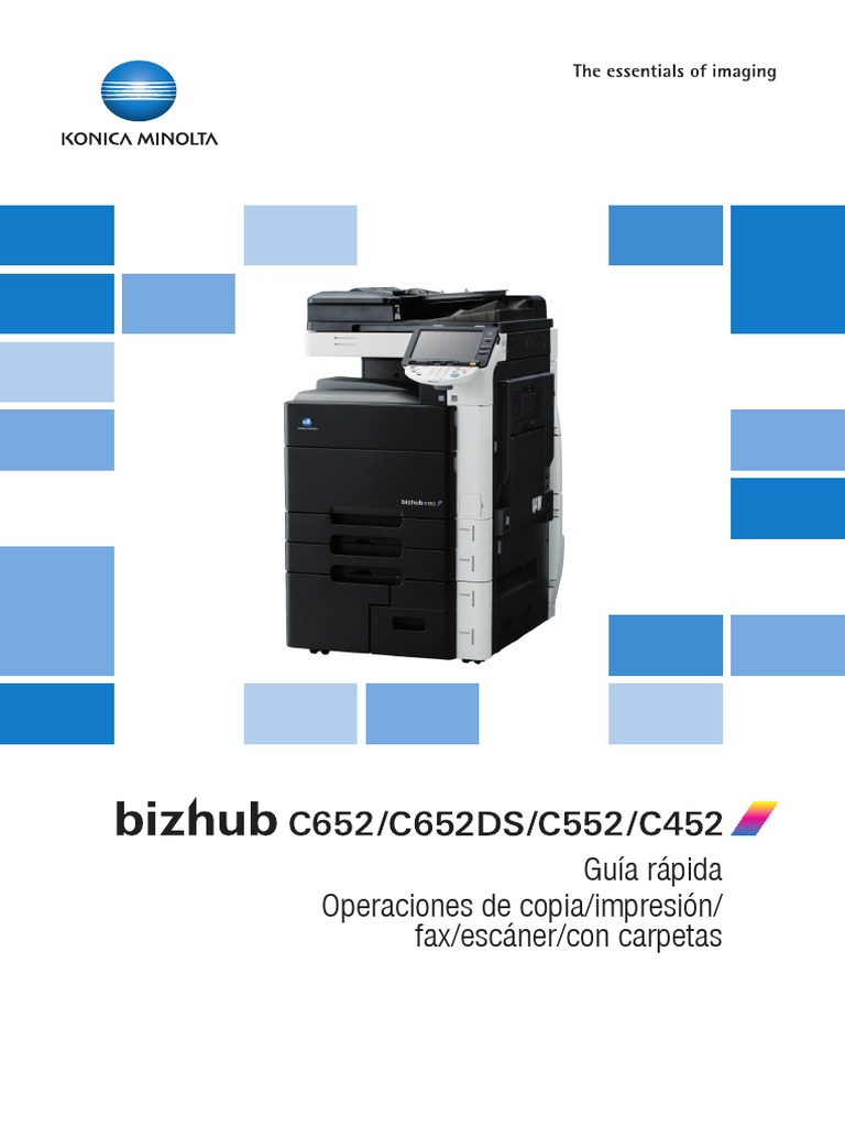 Manual c652 c552 c452 | PDF | Fax | Correo electrónico