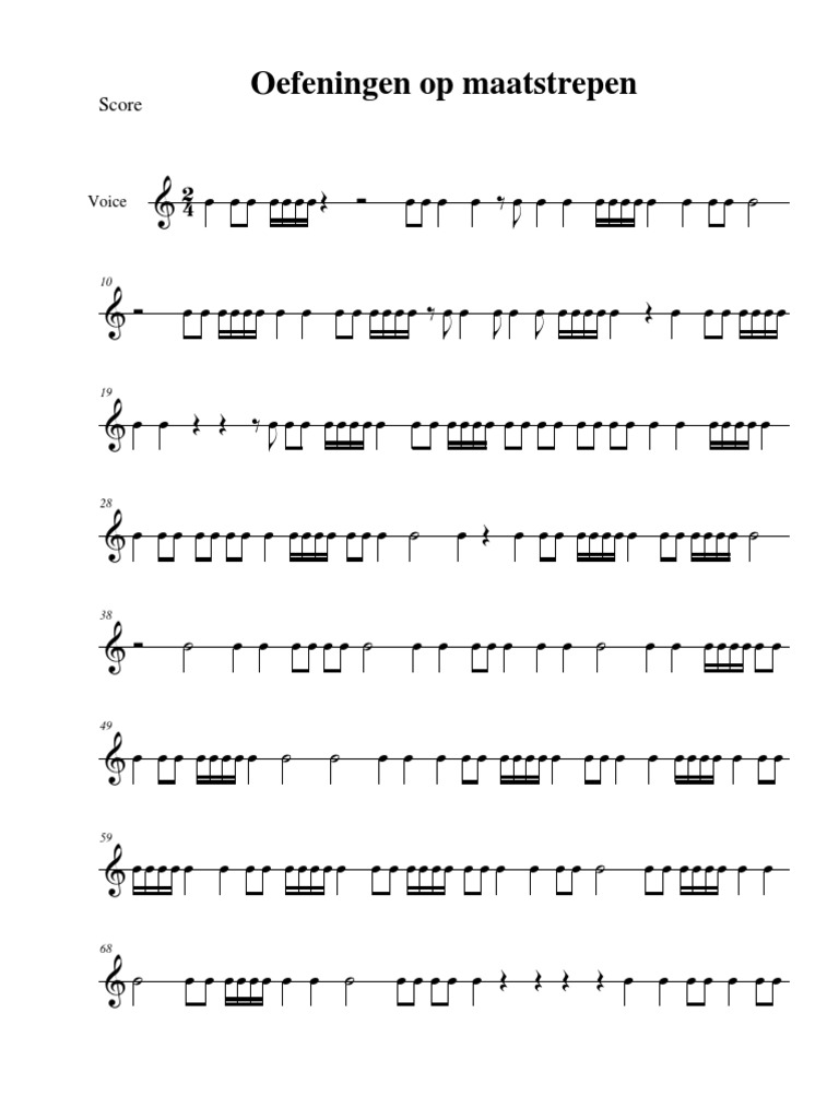 Amv Maatstrepen | PDF