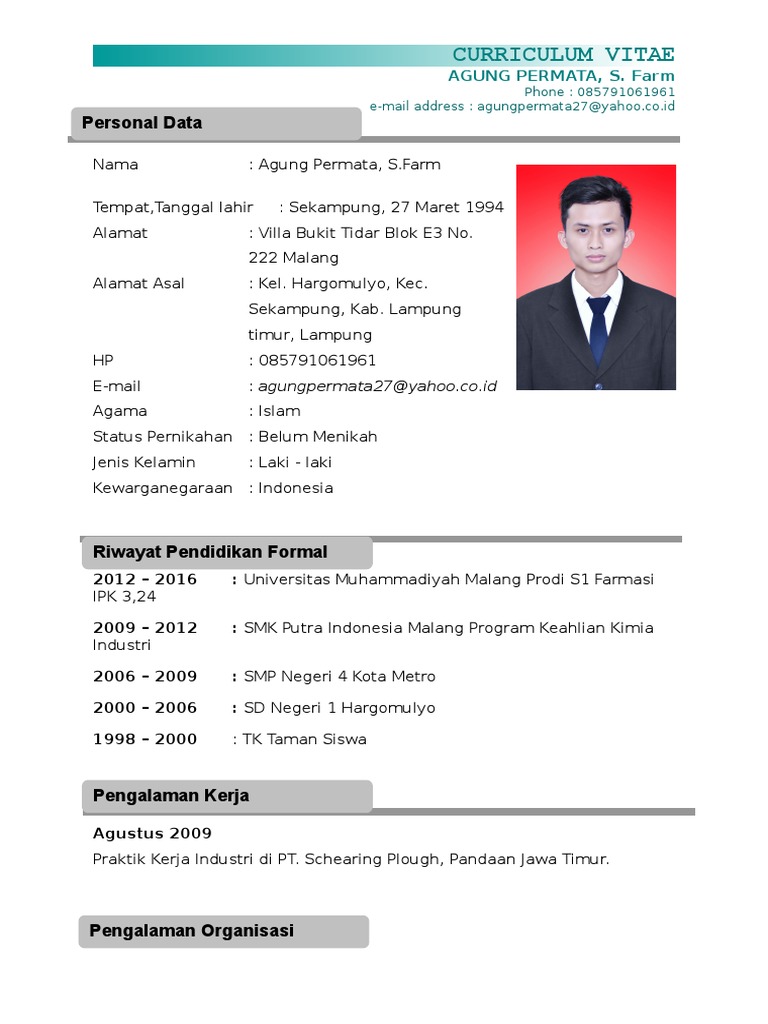 CV Agung Permata | PDF