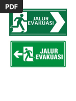 Cara Membuat Jalur Evakuasi Yang Baik | PDF