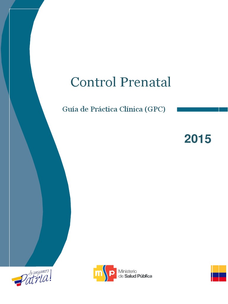 GPC- Control Prenatal | El embarazo | Parto | Prueba gratuita de 30 ...