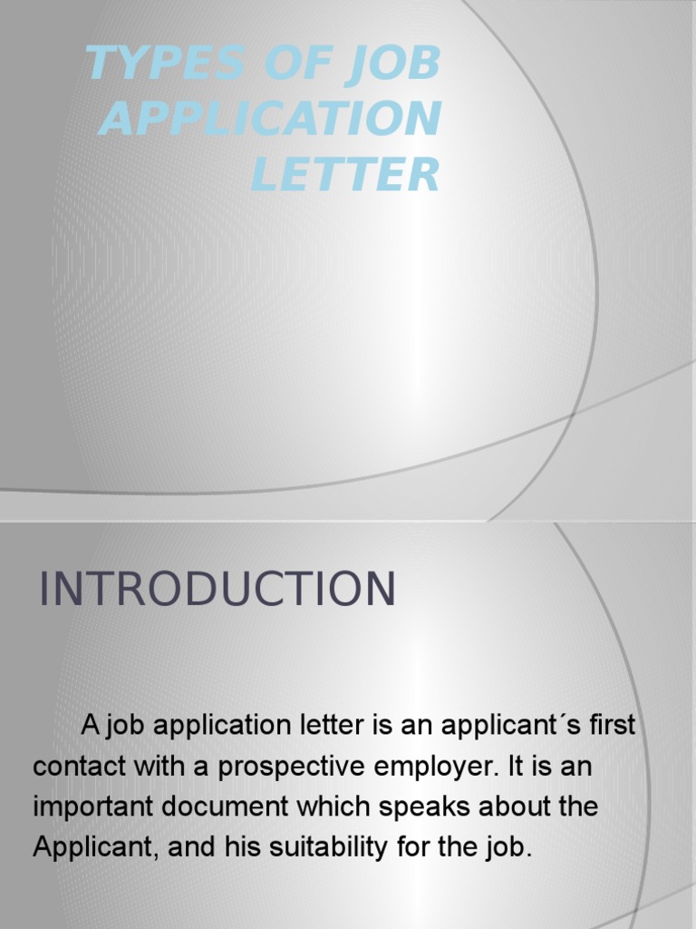 Job Application Letter 2 | PDF | Résumé | Labour