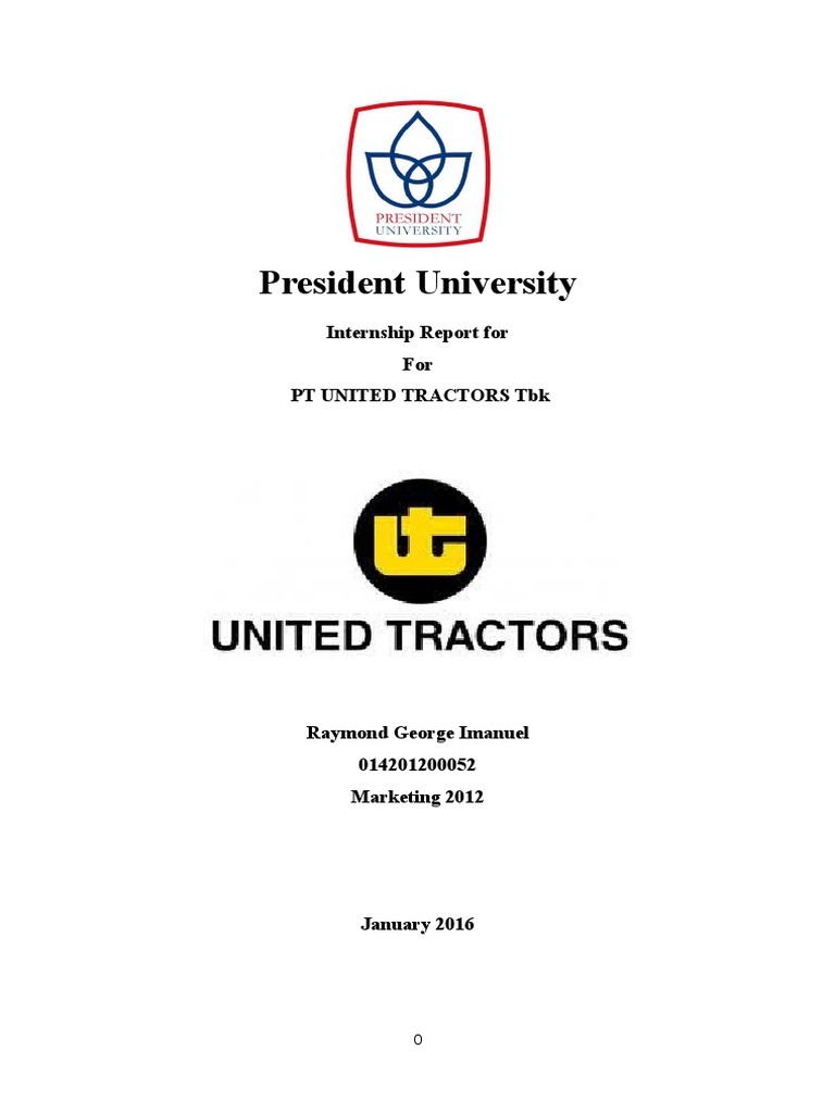 Final Report Internship - Example | PDF | Internship | Job Hunting