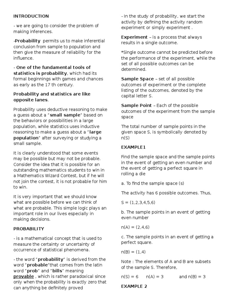 Chapter 7 Statistics | PDF | Probability | Inference