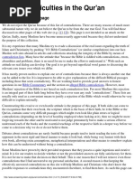Quranic Contradictions Explained | PDF | Prophets And Messengers In ...