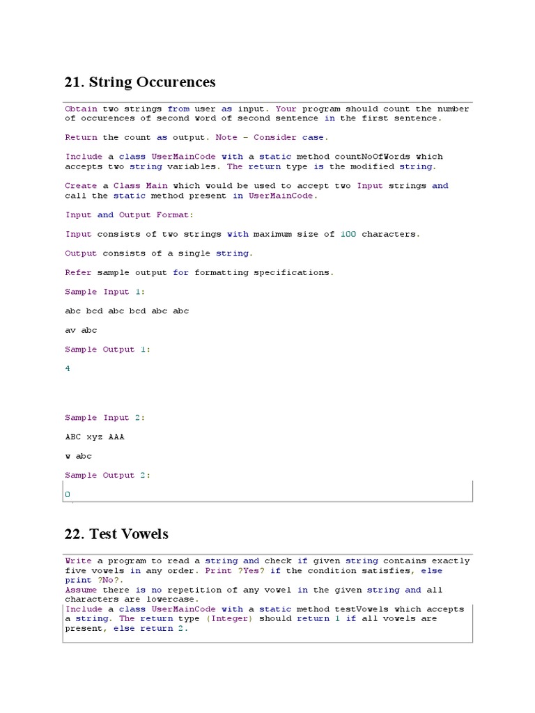 HandsOn 3 | PDF | Array Data Structure | String (Computer Science)