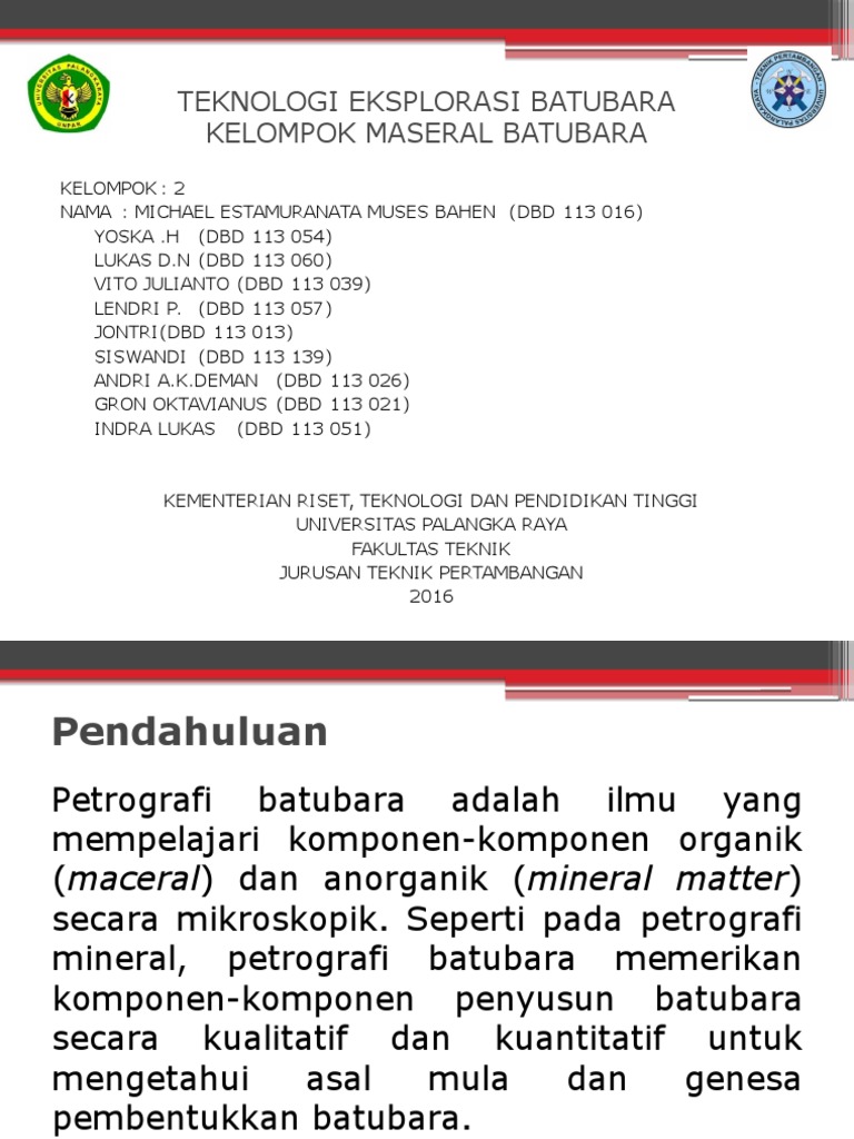 Maseral Batubara (Teb) | PDF