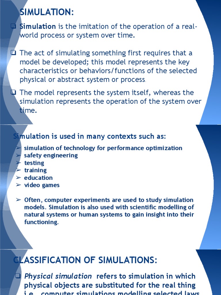 Understanding Stochastic Systems: A Comprehensive Overview of Simulation, Modeling, Applications ...