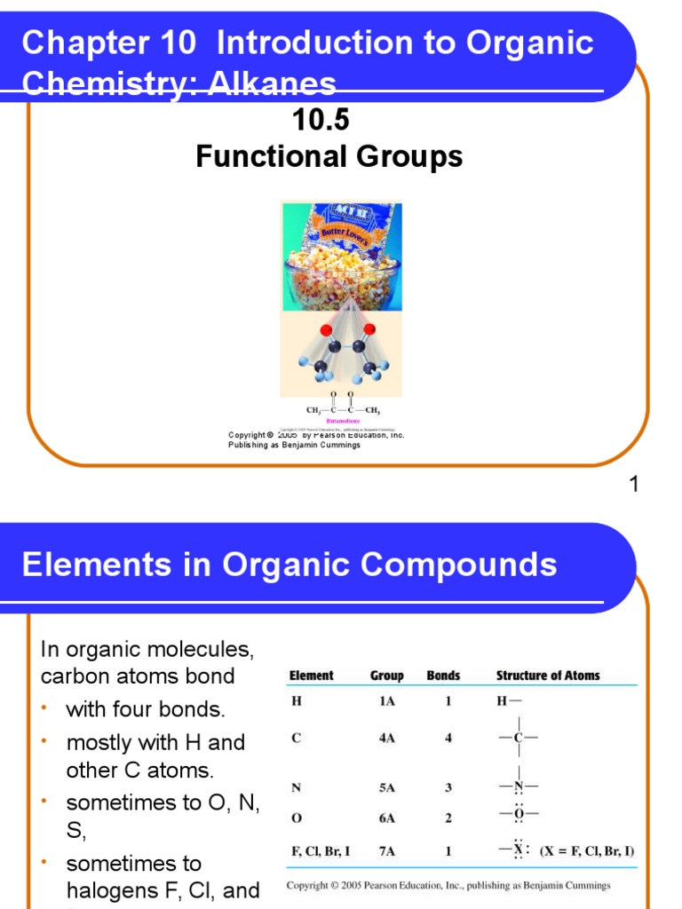 10 5 Functional Groups | PDF