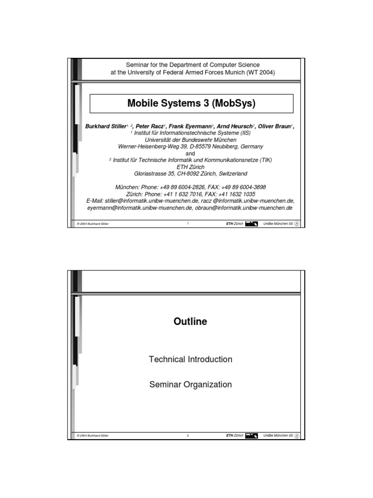 Mobile Systems 3 (Mobsys) | PDF | Short Message Service | Wireless Lan