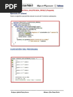 Ejercicios Logica Programacion Completos | PDF | Programación de computadoras | Algoritmos