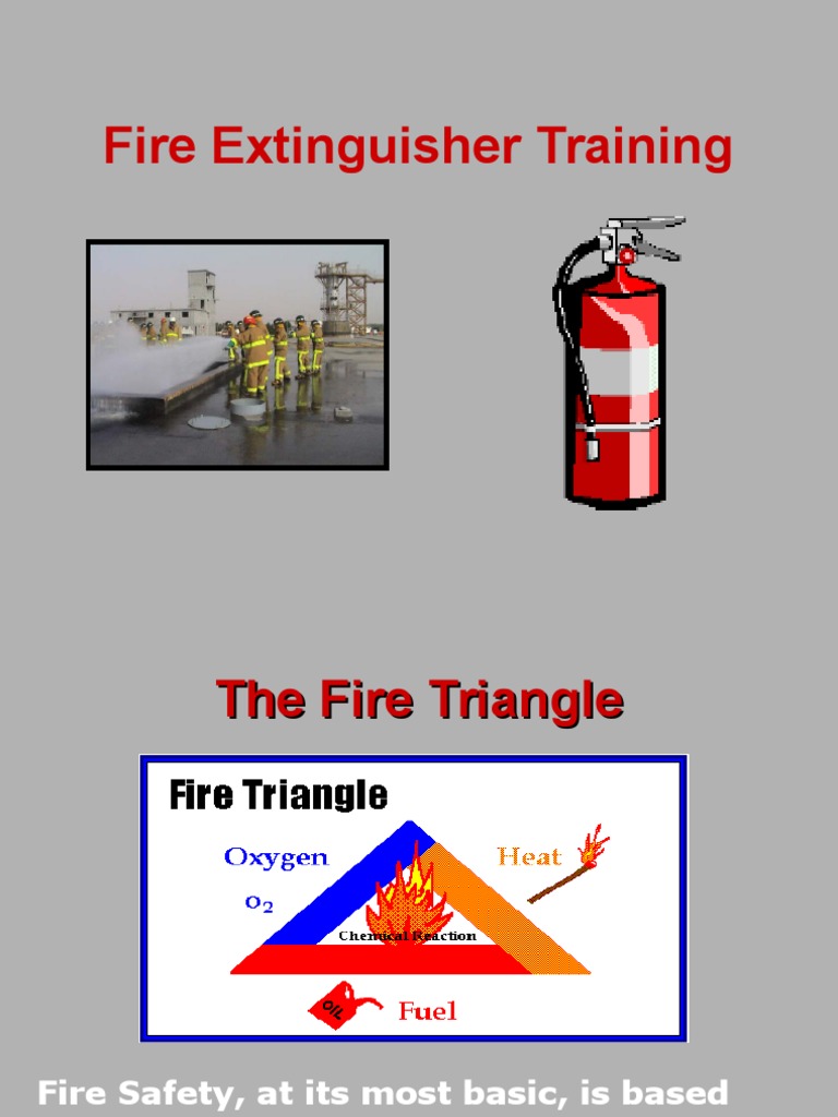 Fire Extinguisher Training | PDF | Chemical Processes | Energy Technology
