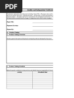 PPAP Workbook Template | PDF | Systems Engineering | Production And ...