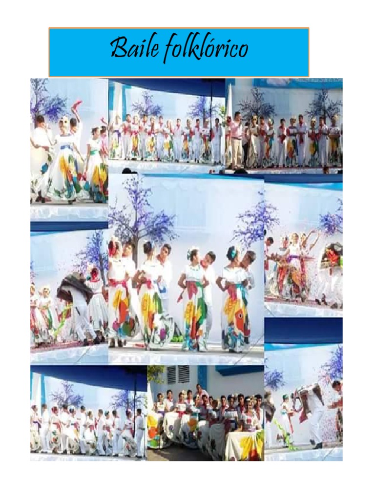 Baile Folklórico Pdf Folklore Bailes