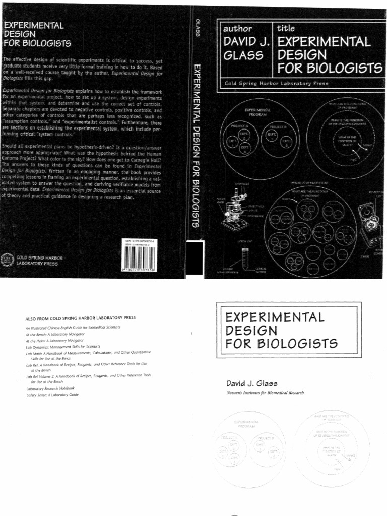 Experimental Design for Biologists: A Guide to the Formal Processes of ...