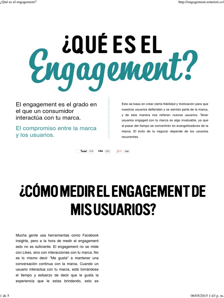 Qué Es El Engagement | Gorjeo | Facebook | Prueba gratuita de 30 días ...