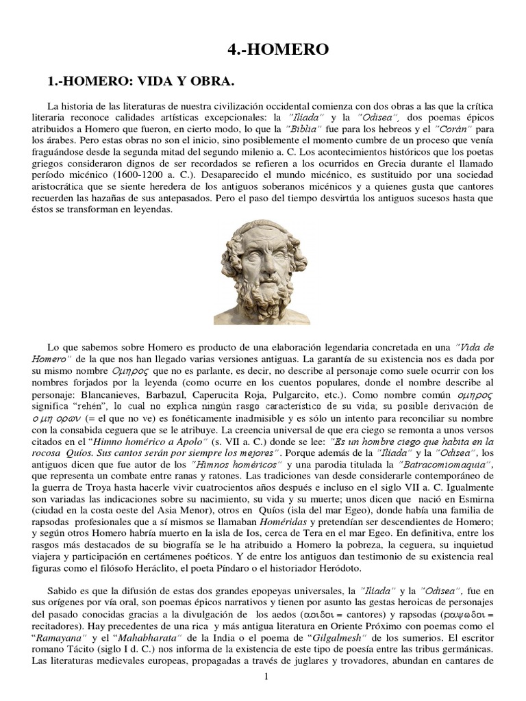 Homero | Homero | Odiseo