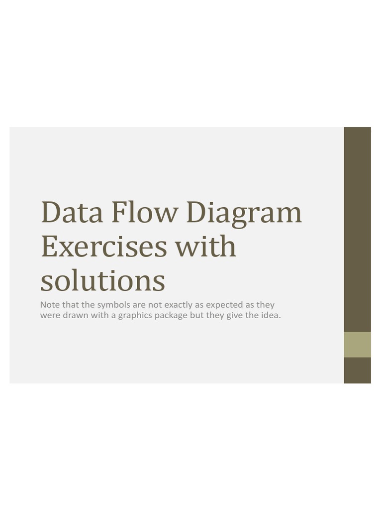 Data Flow Diagram Exercises | PDF | Universal Product Code | Cheque