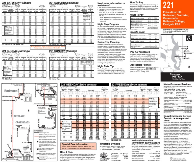 Route 221 Bus Schedule and Stops | PDF | Public Transport | Transport