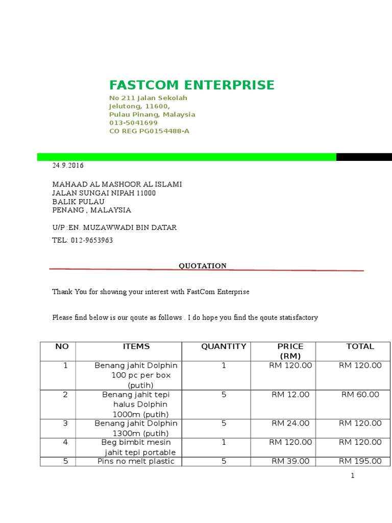 Fastcom Enterprise: No 211 Jalan Sekolah Jelutong, 11600, Pulau Pinang, Malaysia 013-5041699 CO ...