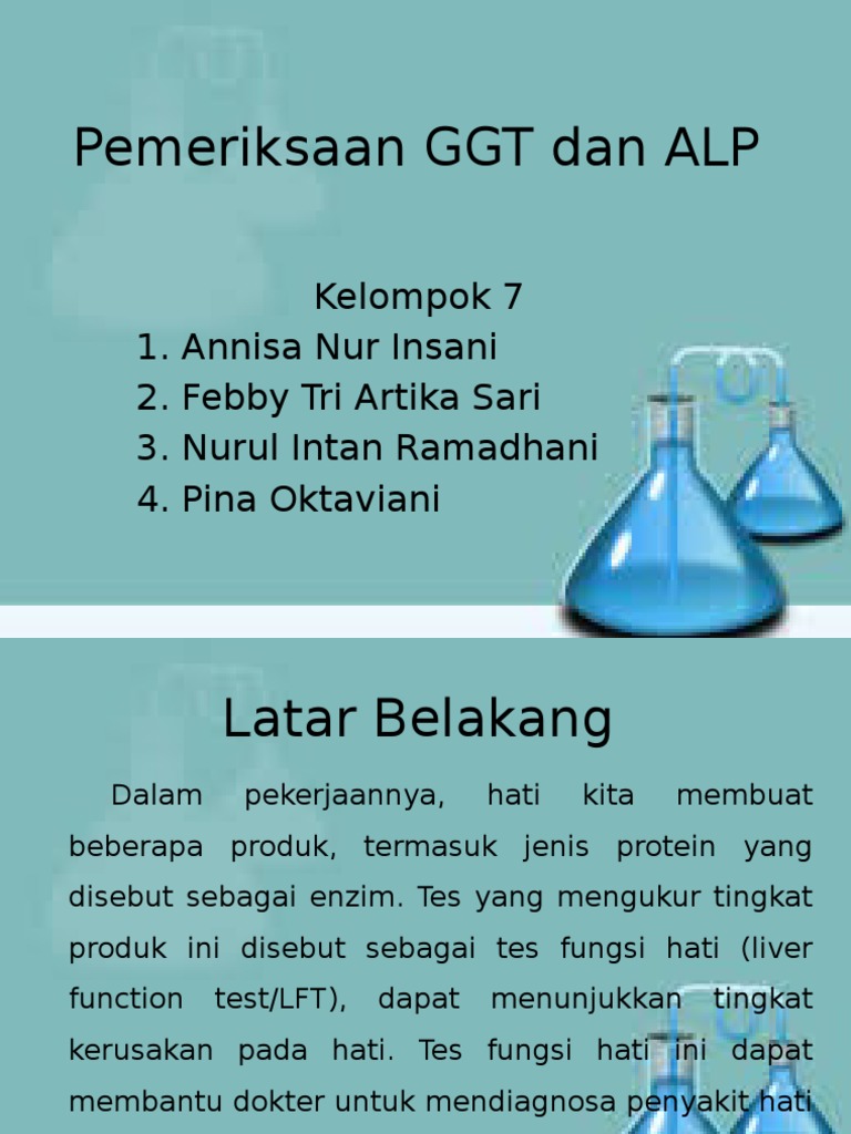Pemeriksaan GGT Dan ALP | PDF
