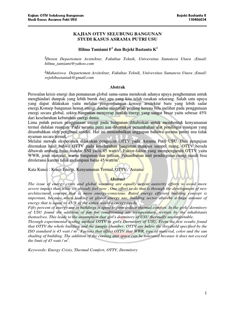 Kajian Ottv Selubung Bangunan Studi Kasu | PDF | Pengelolaan Keuangan & Uang