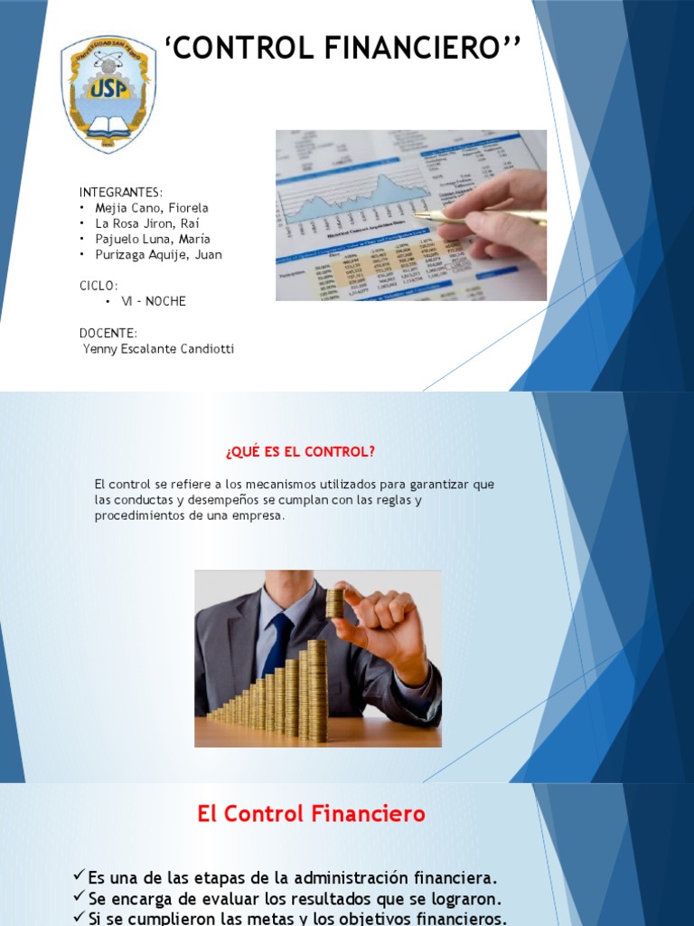 Importancia y Tipos de Control Financiero | PDF | Planificación ...