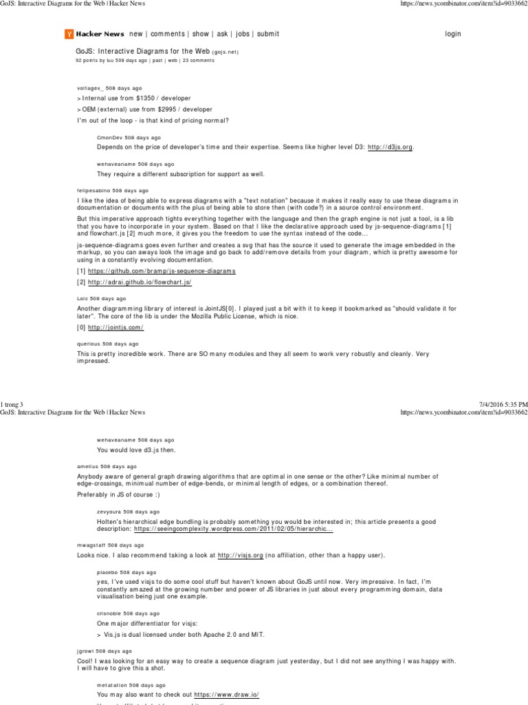 GoJS Interactive Diagram For The Web | PDF | Areas Of Computer Science ...