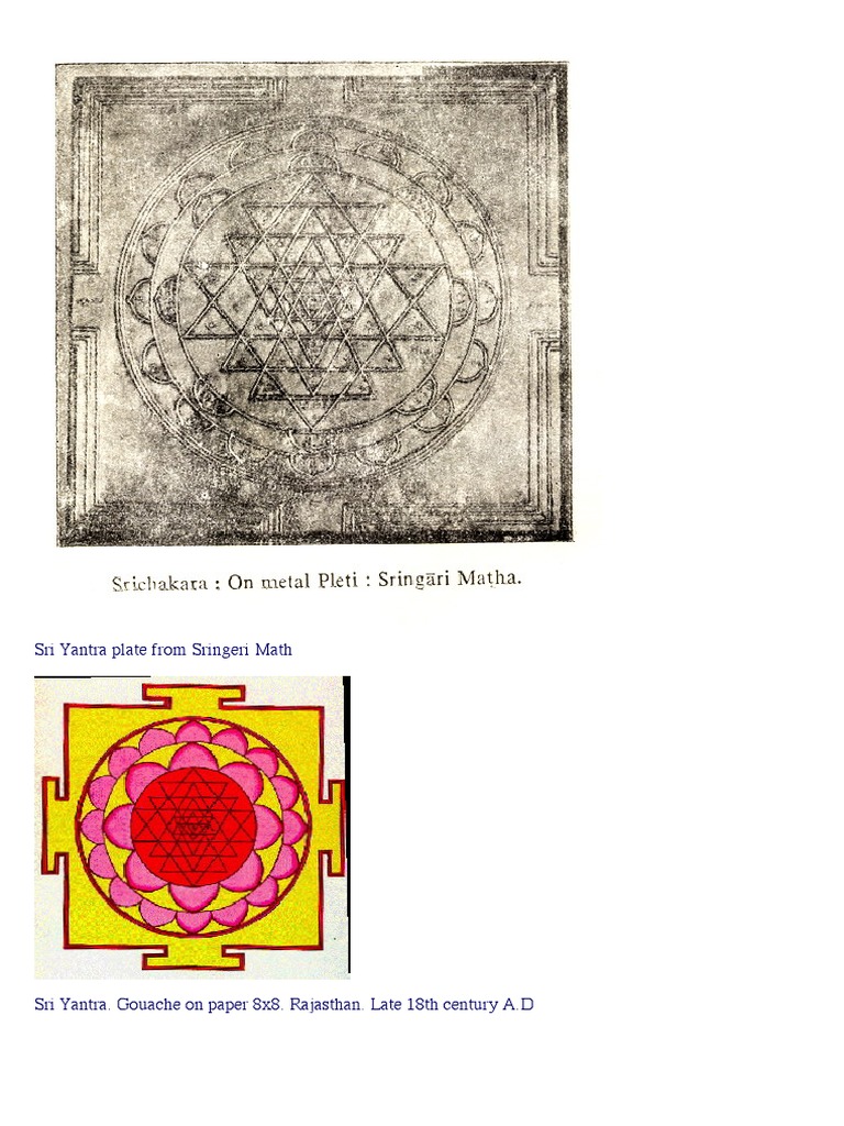 Planar Sri Yantra | PDF
