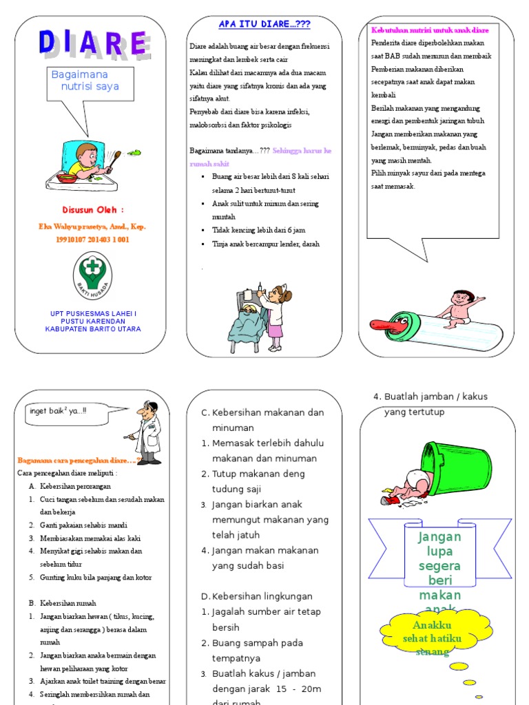 Leaflet Diare | PDF