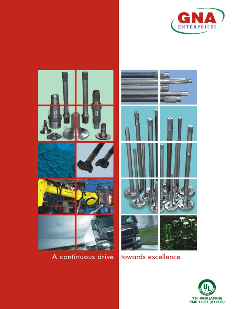 Gna Brochure e Catalogue | PDF | Axle | Packaging And Labeling