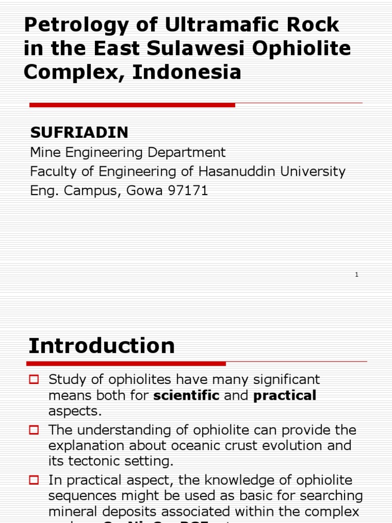 Batuan Ultramafik | PDF | Rock (Geology) | Basalt