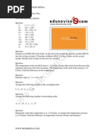 Mathematics Form 1. (Contoh Soalan) Paper 1 (Mengandungi 39 Soalan ...