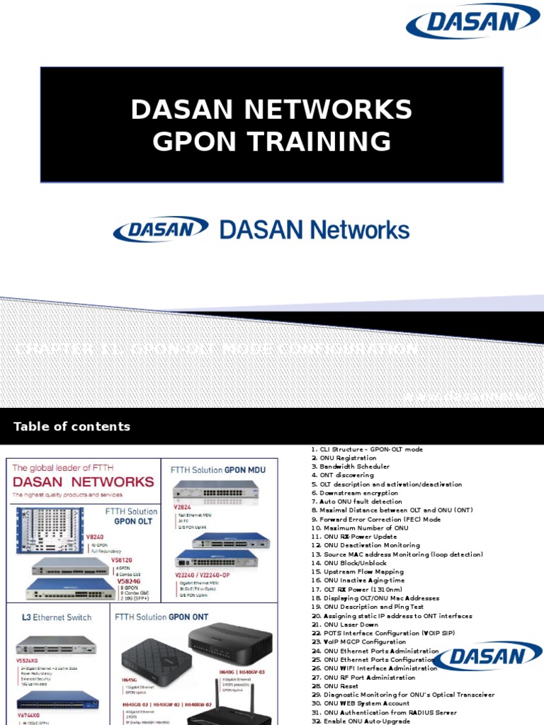 GPON OLT Mode Configuration Guide | PDF | Network Switch | Voice Over Ip