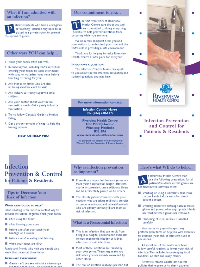 Infection Prevention Brochure | Infection Control | Infection